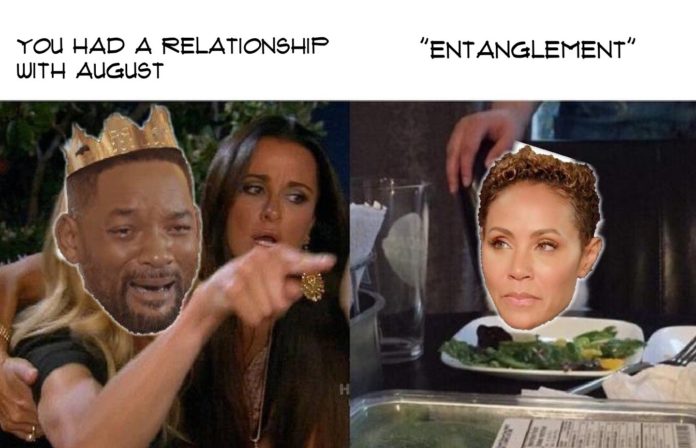 "AN ENTANGLEMENT": L'AFFAIRE JADA PINKETT WILL SMITH AUGUST ALSINA - Créola
